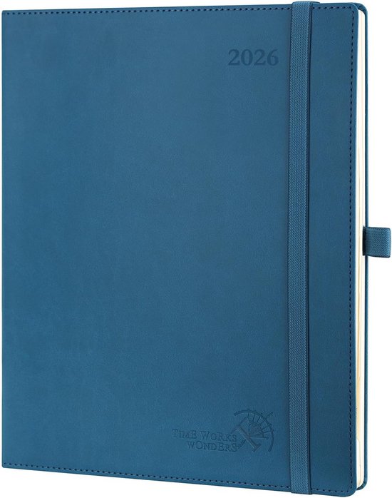 Grote Agenda Weekoverzicht 2026 Pu-Leder Zacht Kaft Diner ...