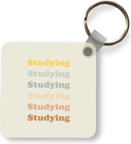 Sleutelhanger - Uitdeelcadeautjes - Studeer - Leren - Quotes ...