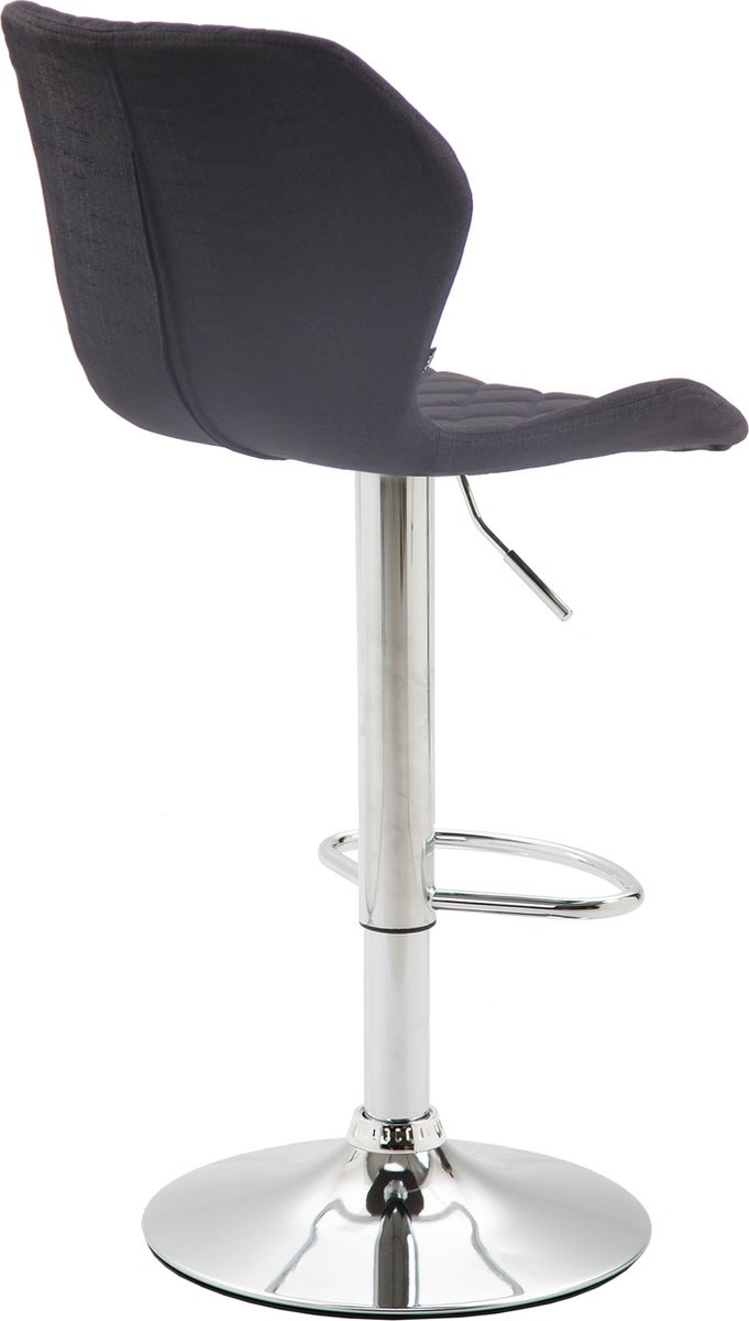 CLP Cork Barkruk - Kunstleer zwart chroom | bol