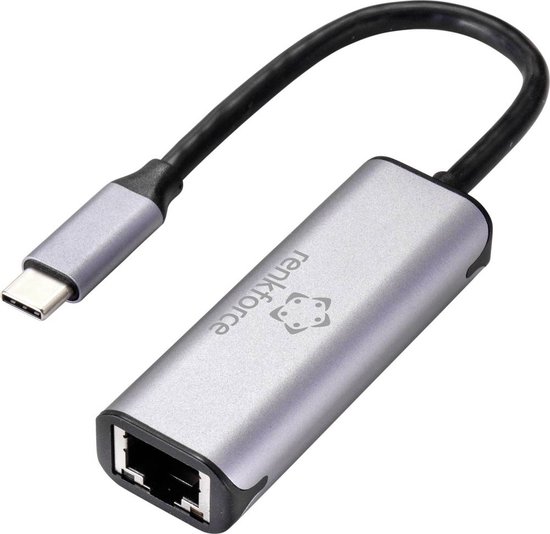 Renkforce USB-C®, Netwerk Adapter [1x USB 3.2 Gen 1 stekker C (USB 3.0 ...