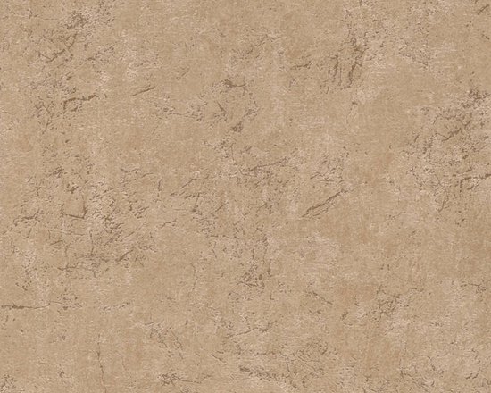 KLEI STRUCTUUR BEHANG | Industrieel - bruin beige - A.S. Création ...