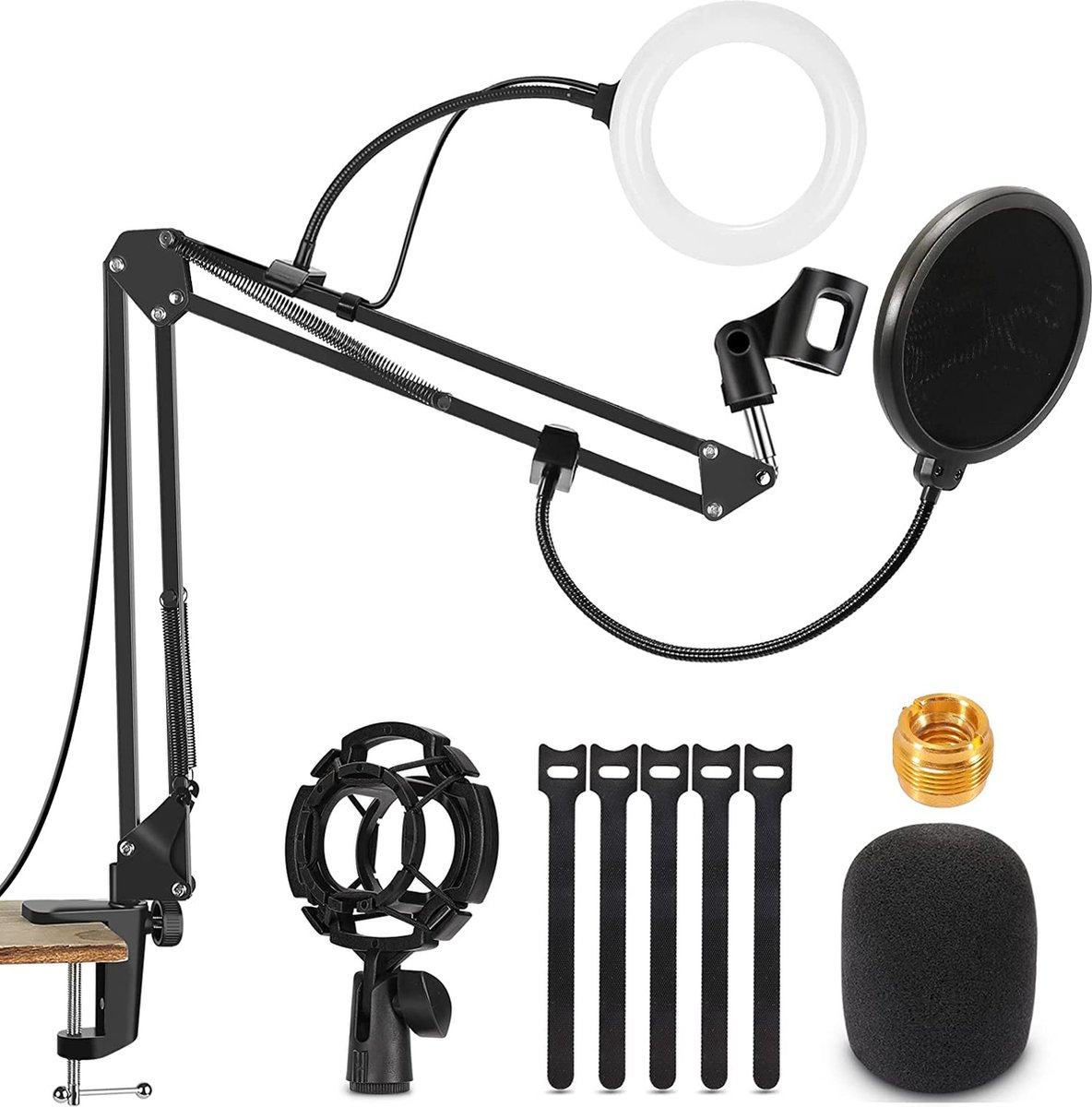 HyperX QuadCast Boom Arm Stand - Professionele microfoonstandaard ...