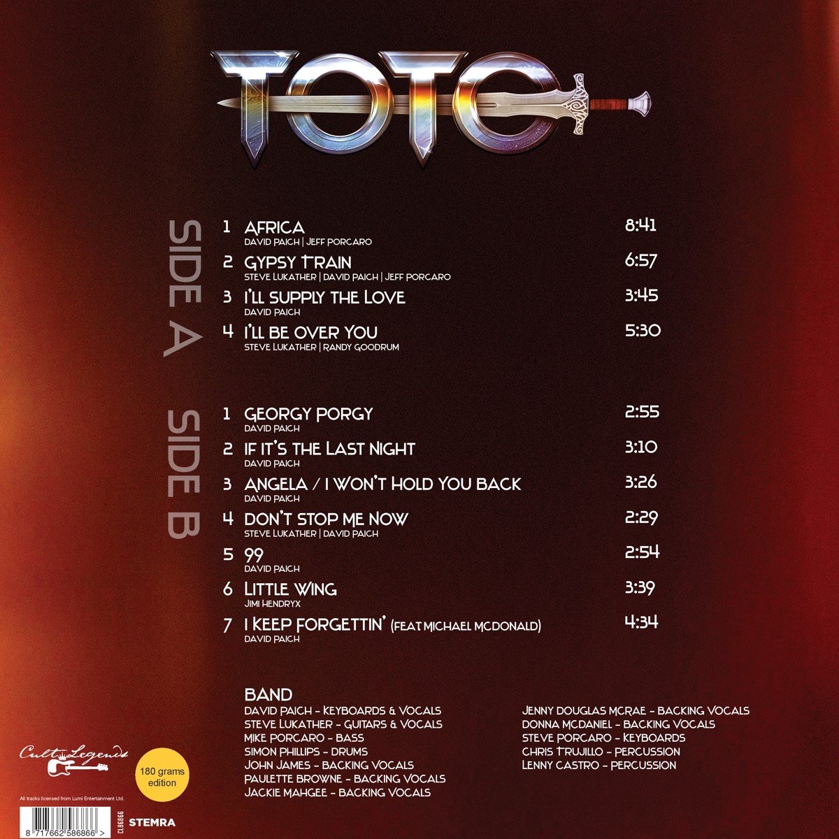 Toto - Bless The Rains 1992 (LP), Toto | Muziek | bol