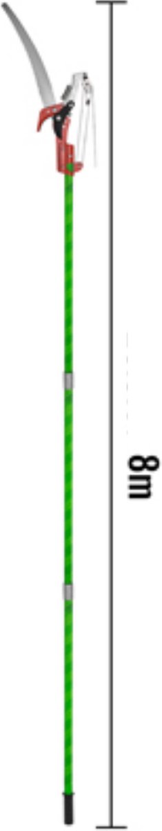 Amerce Snoeizaag op Telescopische Steel - Boomzaag - Stokzaag - 8 Meter ...