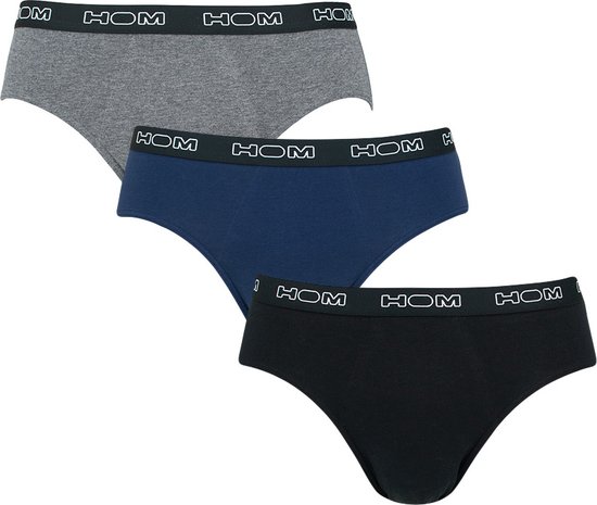 HOM Boxerlines #2 mini briefs (3-pack) - heren mini slips - zwart ...