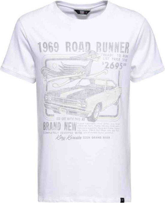 King Kerosin Heren Tshirt -S- 1969 Roadrunner Wit | bol.com