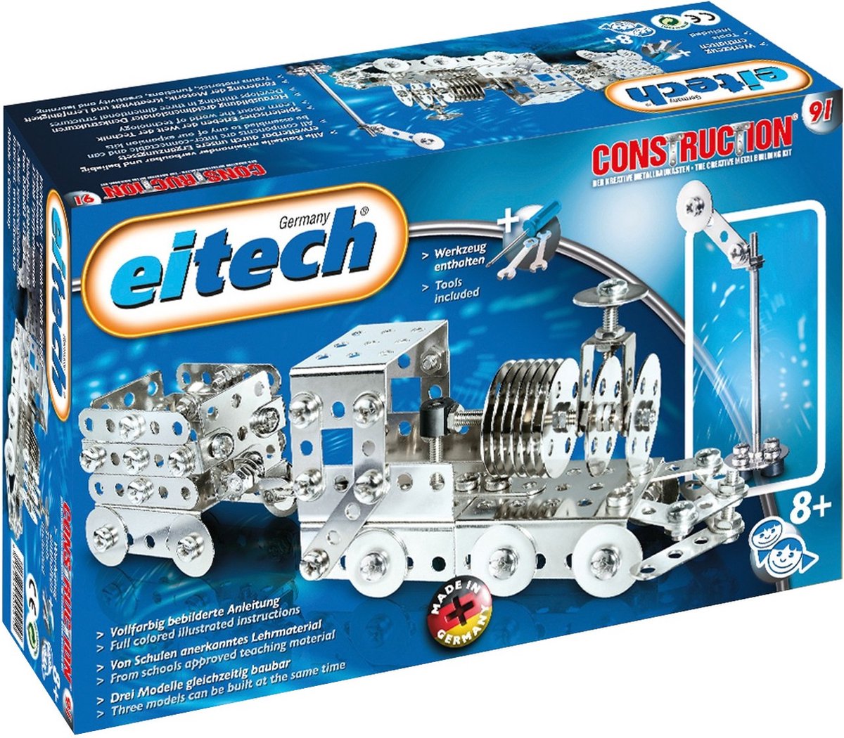 Eitech Bouwdoos - Metaal Trein met Wagon | bol.com
