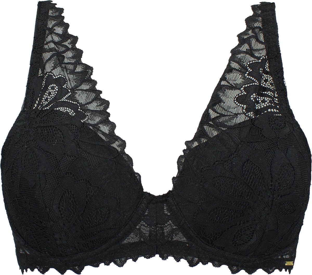 SAPPH - Flora Voorgevormde BH Zwart - maat 70F - Zwart - Met beugel ...