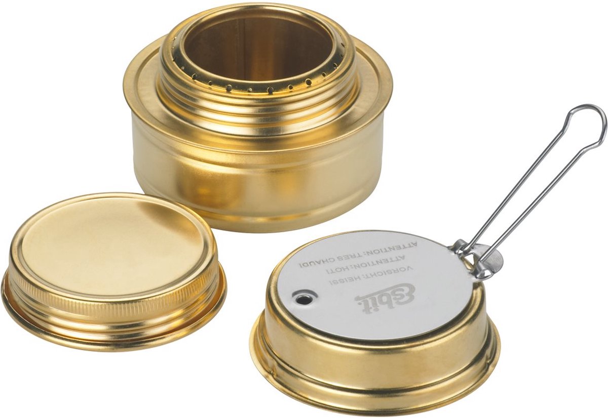 Esbit Spiritus/Alcohol Brander - Messing - Compact - Met Handvat | bol.com