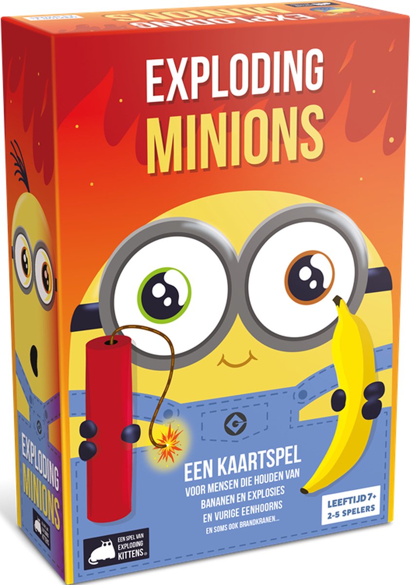 Exploding Minions - Nederlandstalig Kaartspel | Games | bol
