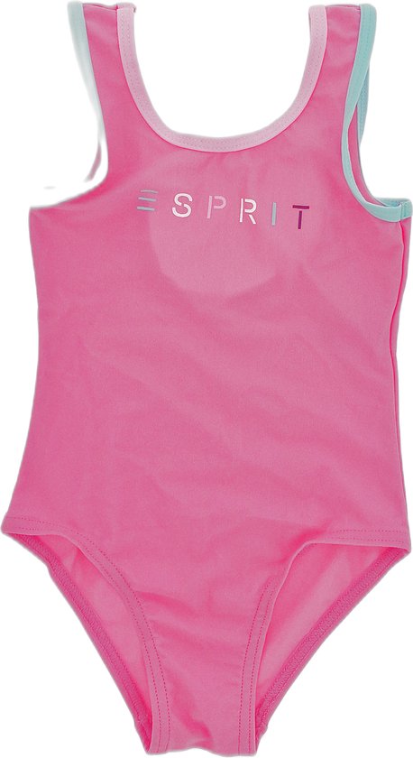 Esprit Triangel Kinder Badpak roze-aqua Maat. 128/134 | bol.com