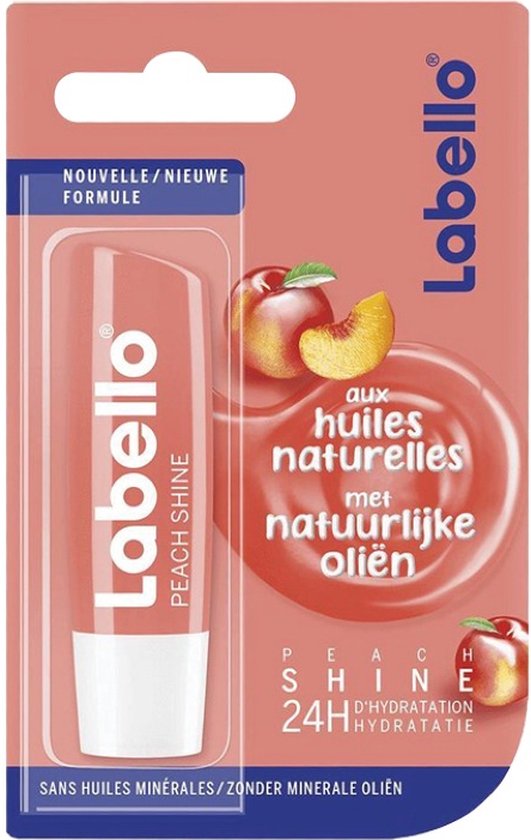 Labello Lippenbalsem Peach Shine | bol