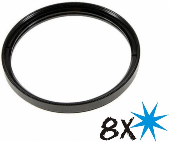 58mm Draaibare Cross / Star Lensfilter / Sterfilter (Effect: 8 punten ...