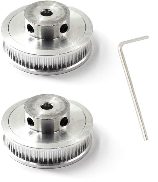 pulley 60 teeth Timing Belt Pulley 5mm Bore Pulleys for Cables 10mm 3D ...