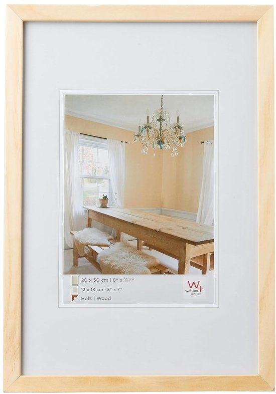 Houten lijst - modern en tijdloos - 13 kleuren - 19 formaten | bol