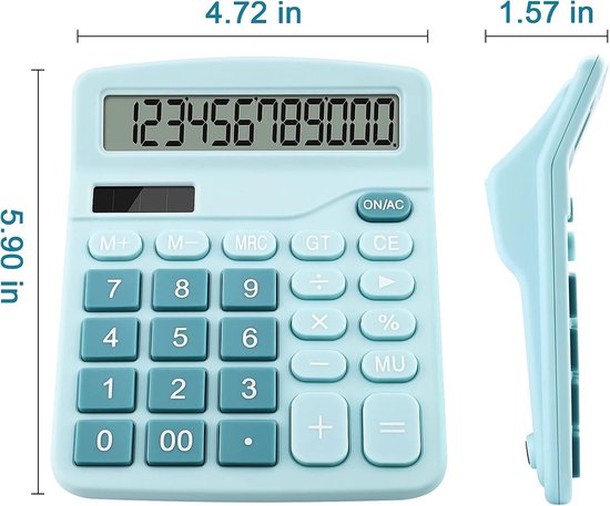 Rekenmachine Met Grote Toetsen - Kantoor - Groot -Standard Function Desktop Calculator... | bol