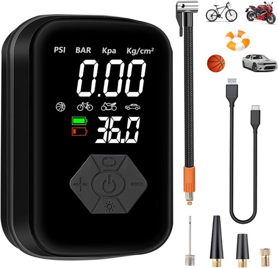 CLGP® Autobanden Pomp - Elektrische Fietspomp - Compressor ...