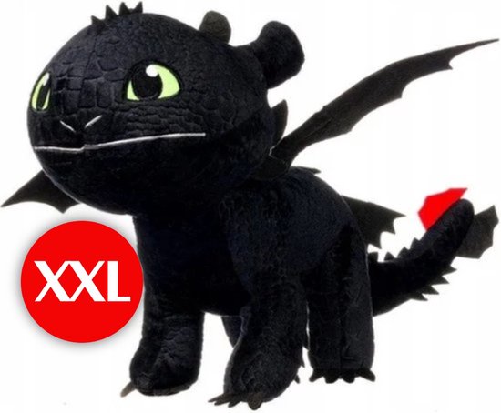 Toothless – Hoe tem je een draak / How to train your dragon Pluche ...