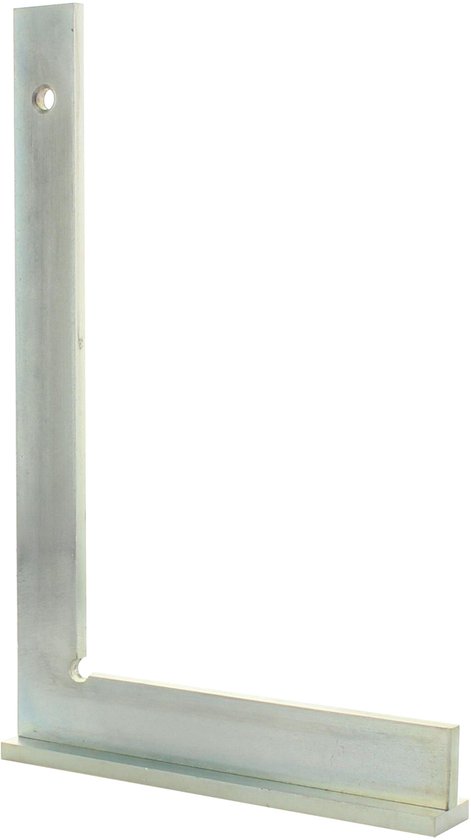 hedue® Winkelhaak met aanslag 600 mm – slotenmakershaak van verzinkt staal voor... | bol