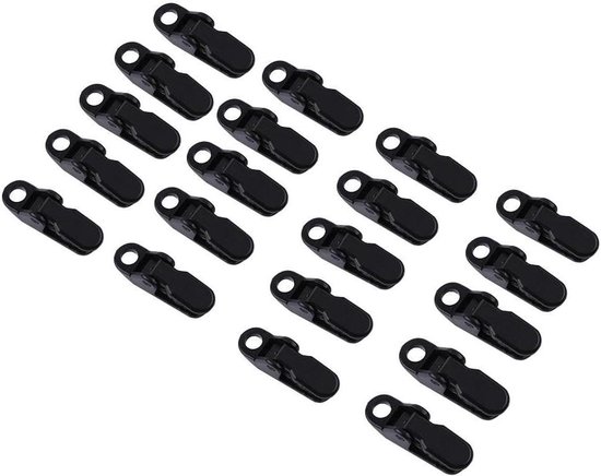 Carpet Clips for Awnings, Tarps, Tents, and Canopies - Set of 20 Clips ...