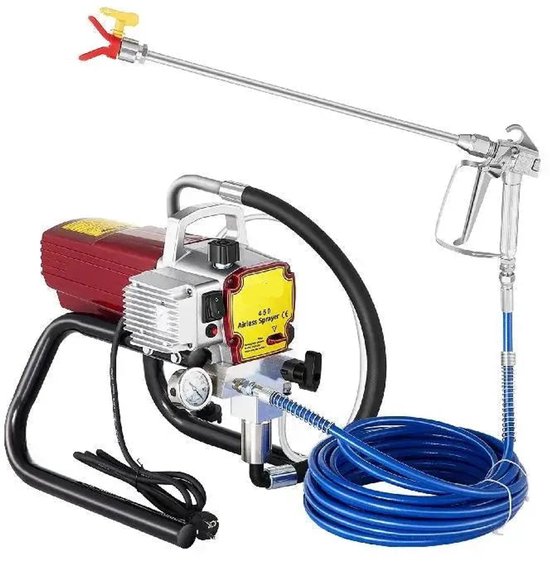 Airless muurverfspuit - Elektrisch - Professioneel spuitpistool - voor ...