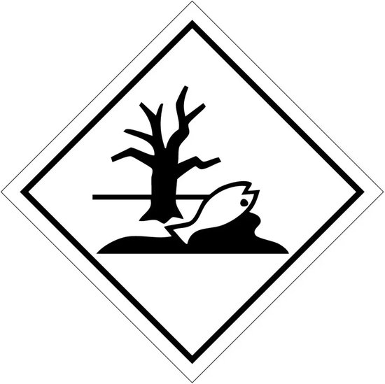 ADR milieugevaarlijke stoffen bord - Sign Again - 30 x 30 cm | bol