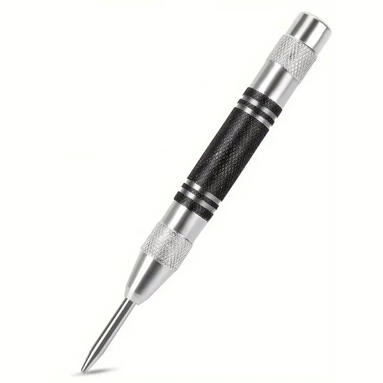 DW4Trading Automatische Centerpons Centerpunt L=130mm Ø13mm - RVS | bol