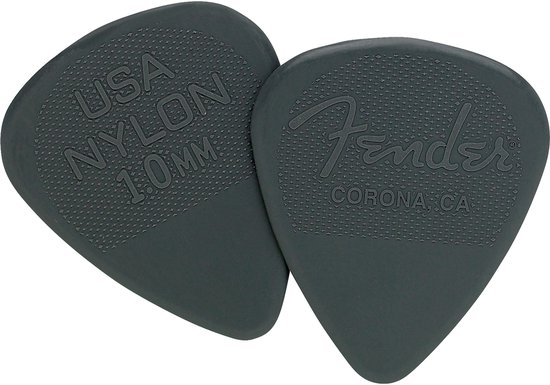Fender Nylon Picks 12er Set 1,0 - Plectrum set | bol