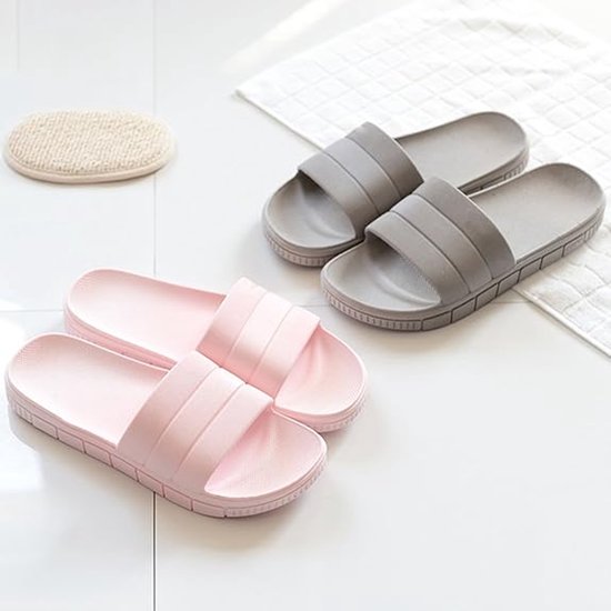 slippers - zomer - slide-slippers - badslippers - strand - indoor ...