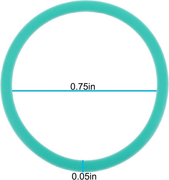 Allecto Plus - Pedaal Controle Valve O-Ring Set 6 stuks voor COATS ...