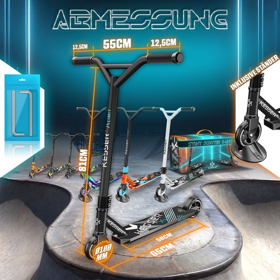 KESSER® X-Limit Stuntstep voor Volwassenen en Kinderen - Step ...