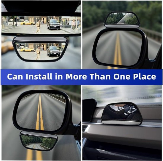 Dode hoek spiegel - Set van 2 stuks voor auto - Verstelbare ...