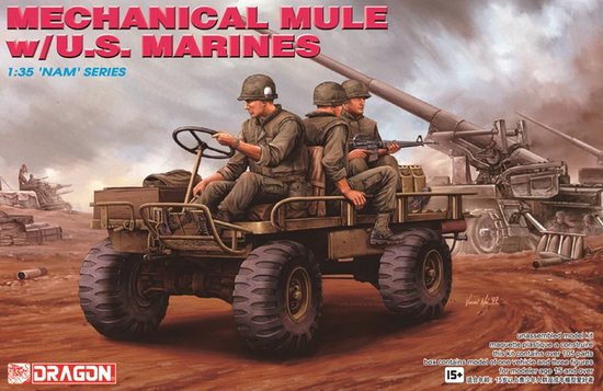 Dragon Modelbouwpakket Militaire voertuigen - 3317 M274 Mechanical Mule ...