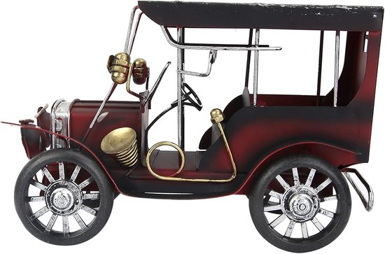 Antieke klassieke auto model - miniatuur metalen oude vintage collector ...