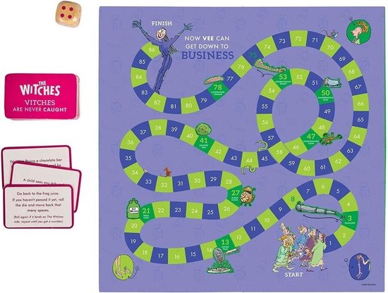 Petit Collage Bordspel Formula 86 Witches Papier/karton Paars | Games ...