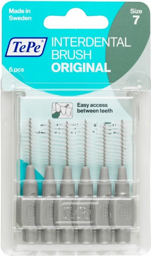 Tepe Original Ragers - Interdentale Borstels 1.3mm Grijs ...