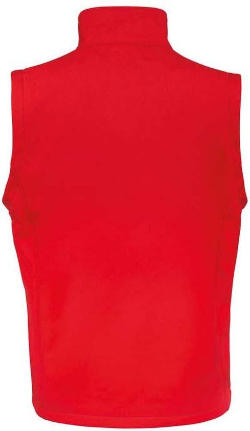 Result Heren Core Printable Softshell Bodywarmer (Rood / Zwart) | bol