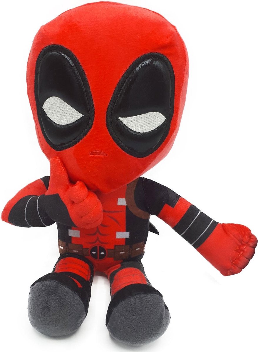 Deadpool Marvel - "Thumbs Up" - Pluche Knuffel - 35 cm | bol.com