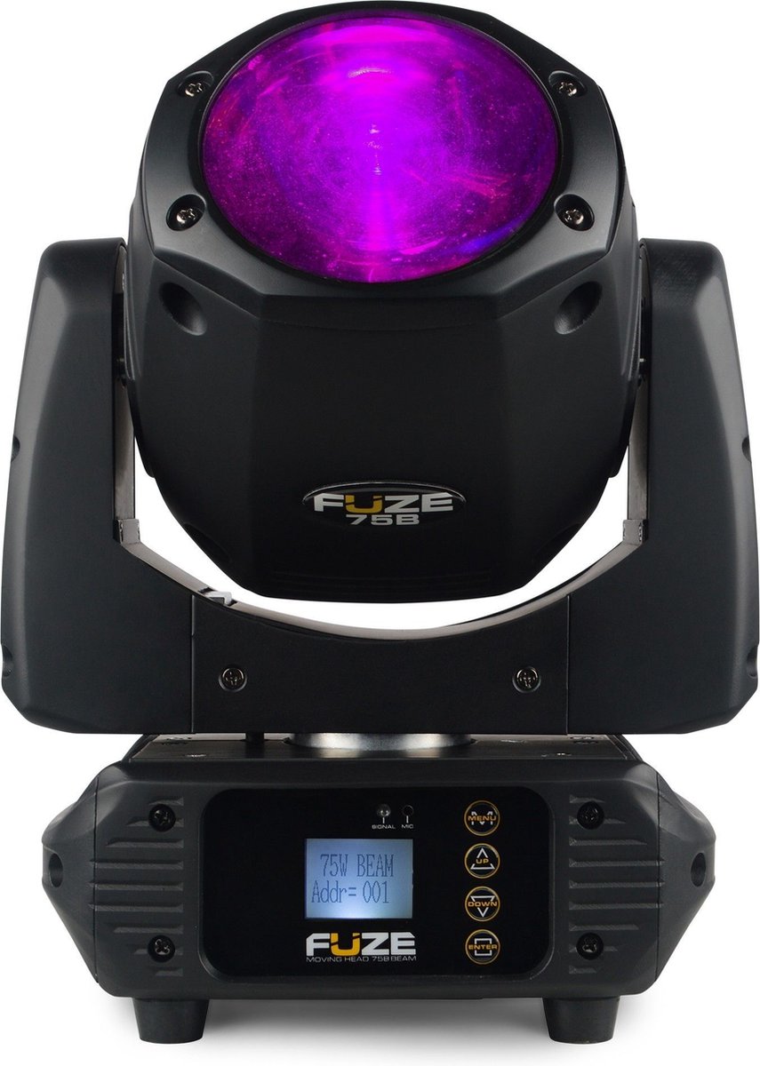 Moving head lichtset - BeamZ FUZE75B 2 stuks in flightcase | bol.com