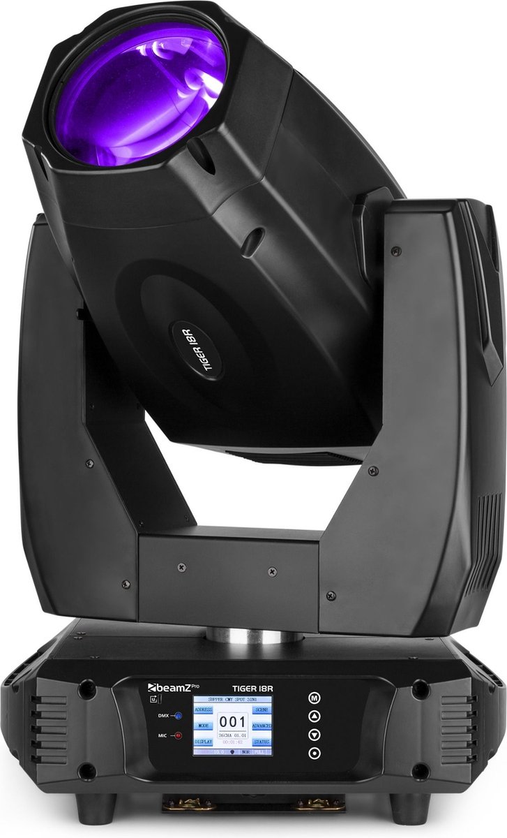 Moving head - Set van 2 BeamZ Professional Tiger 18R CMY moving heads ...