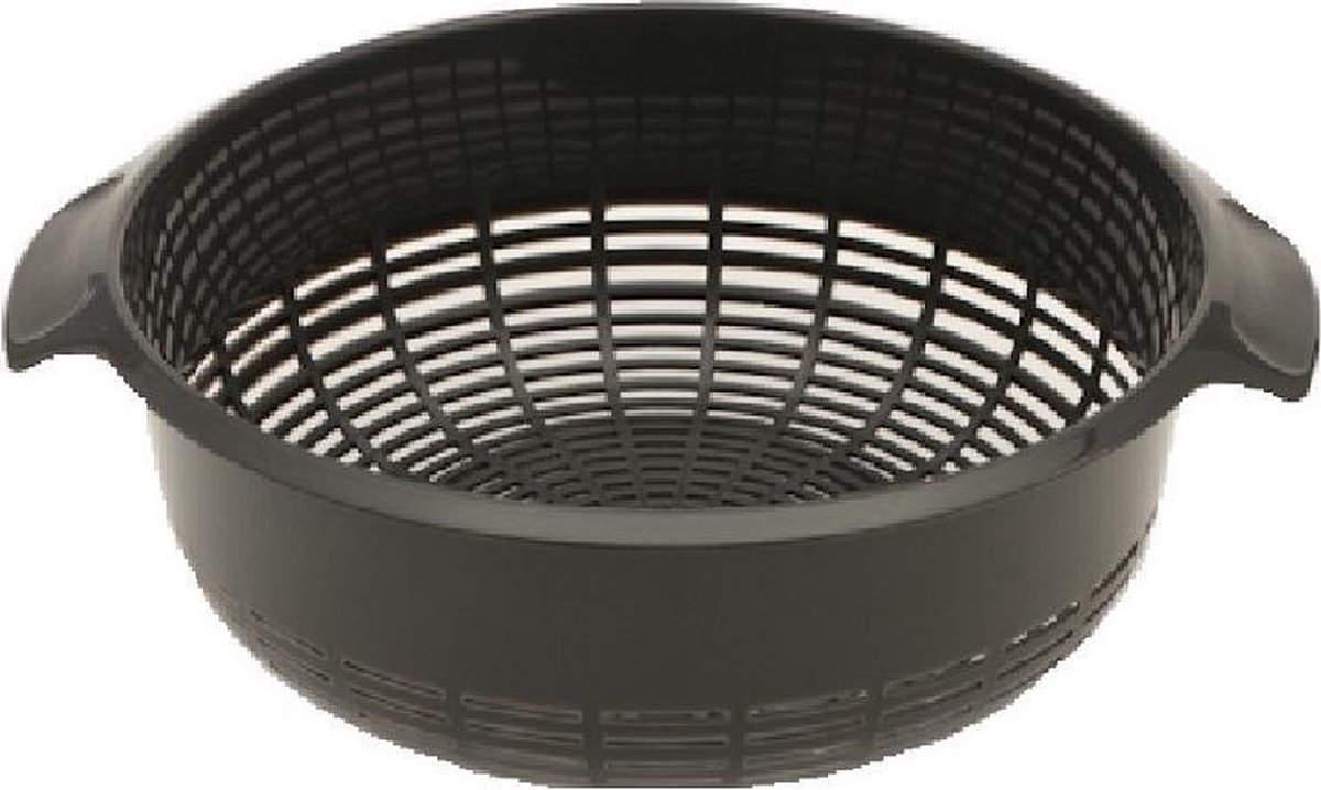 1x Kunststof vergiet antraciet grijs - 27 x 23 x 9 cm - Laag model ...