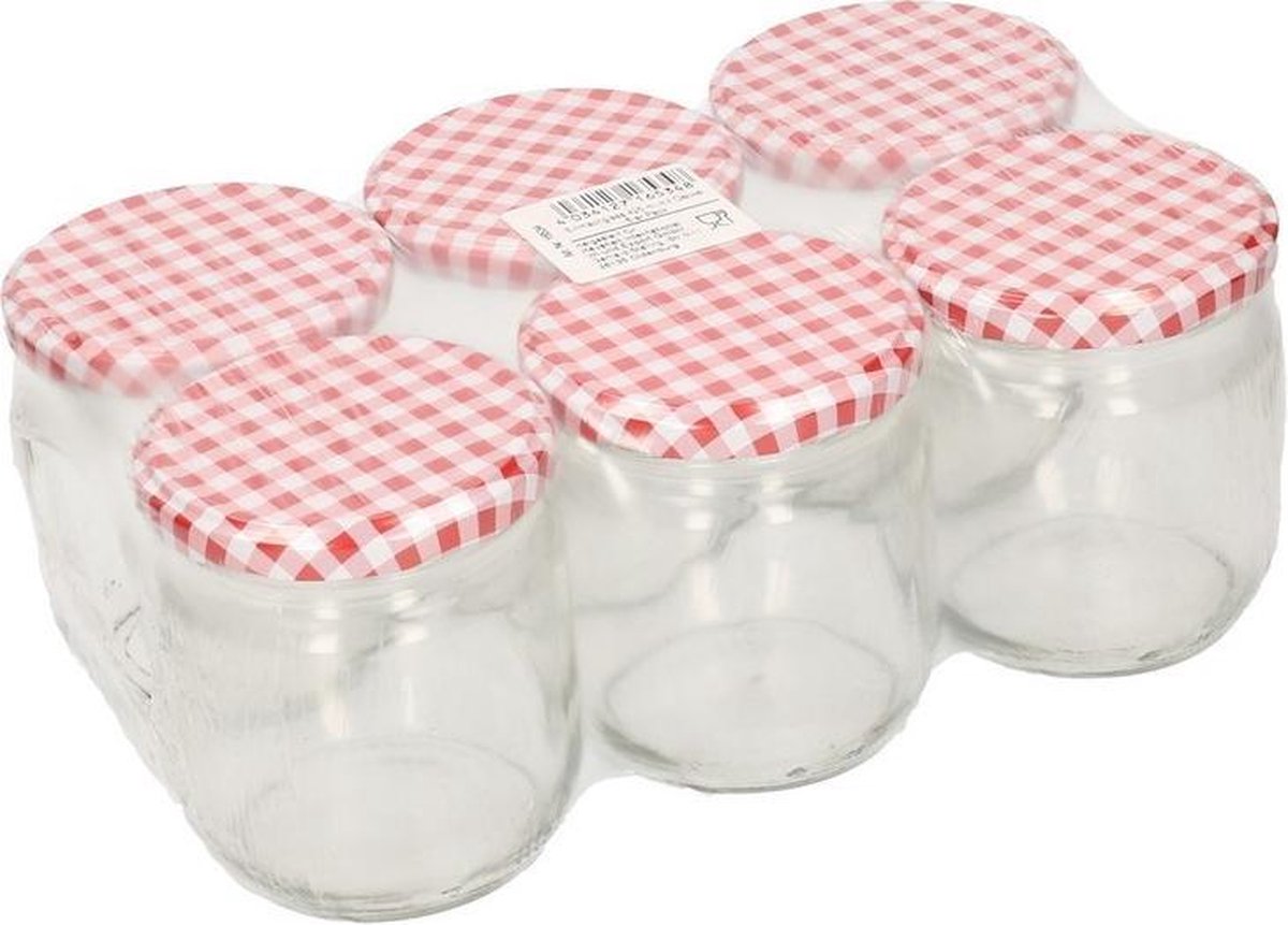 12x Ronde inmaak potten / weckpotten 210 ml - Weckpotten ...