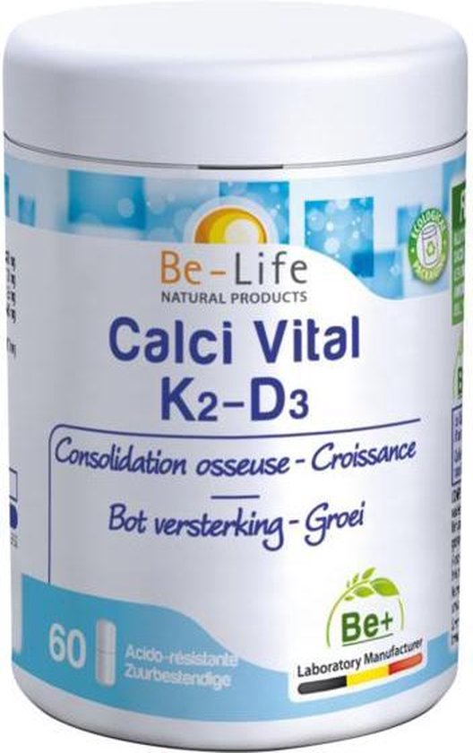 Calci Vital K2 D3 Be Life Caps 60 | bol