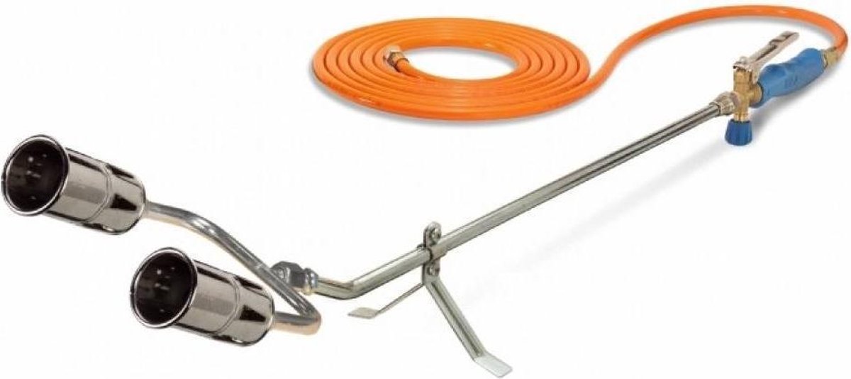 CFH GT8000 onkruidbrander / gasbrander met dubbele branderkop | bol.com