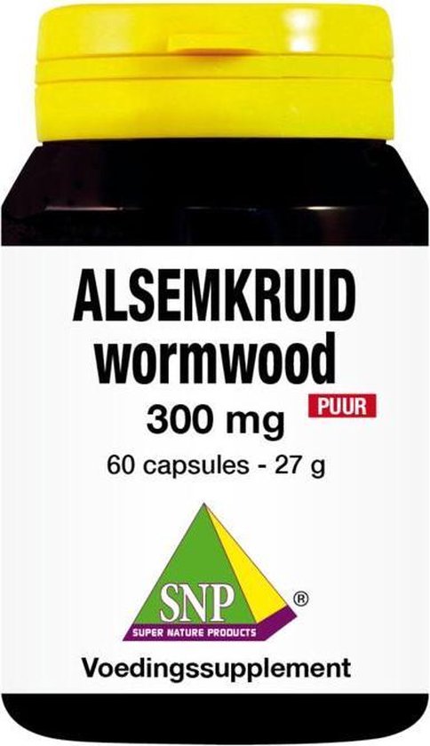 SNP Alsemkruid wormwood 300 mg puur 60 Vegetarische capsules | bol