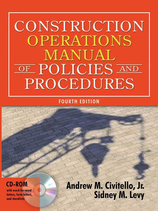 Construction Operations Manual of Policies and Procedures (ebook ...