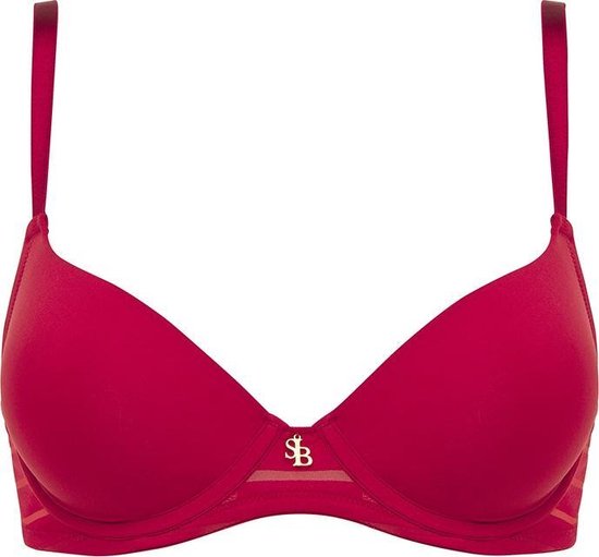 Sapph Madison Push Up Bra Dames Red-70C | bol.com