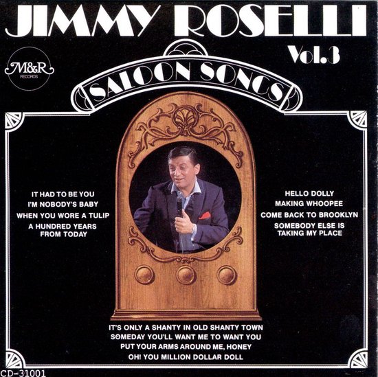 Jimmy Roselli - Saloon Songs Vol.3 (CD), Jimmy Roselli | CD (album ...