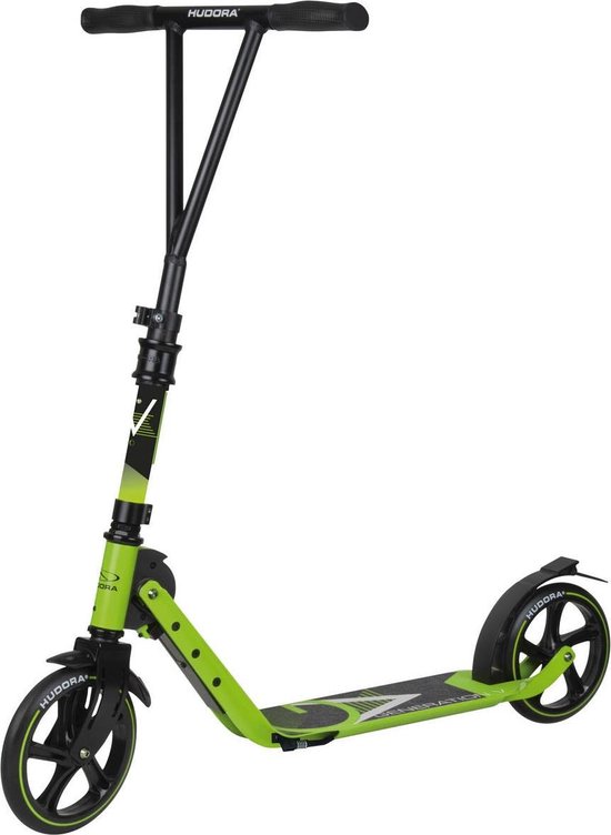 Hudora Big Wheel Step 205 met V-vormig Stuur - Limegroen | bol