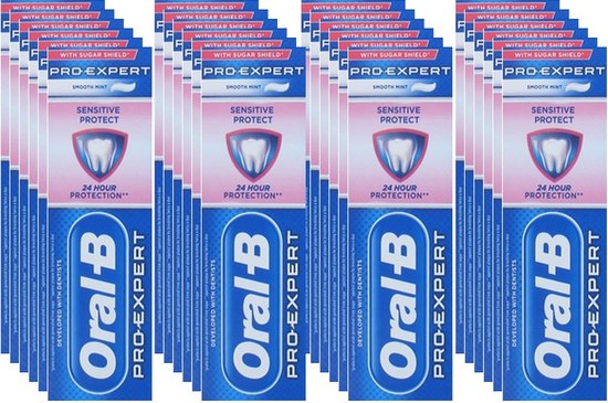 Oral-B Tandpasta - Pro-Sensitive - Voordeelverpakking 24 x 75 ml | bol